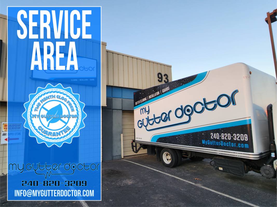 Service Areas - My Gutter Doctor - Service Area Coverage Map
