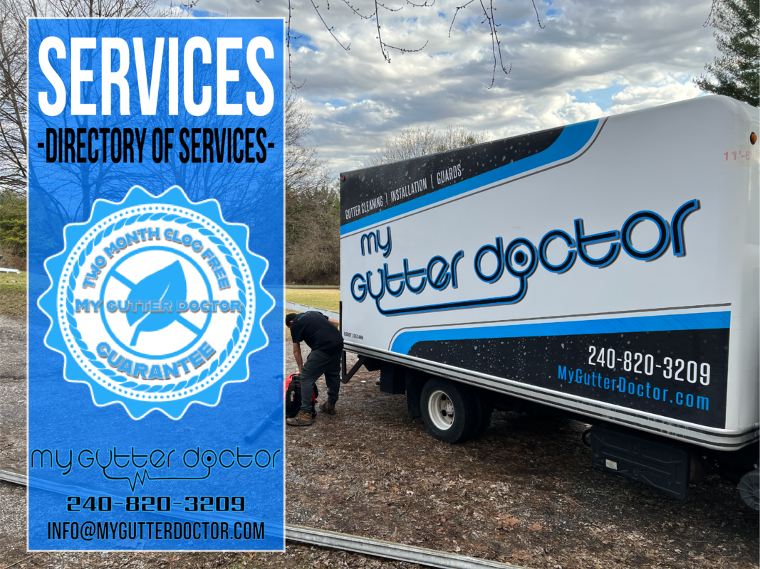 Services - My Gutter Doctor - Directory Of Services