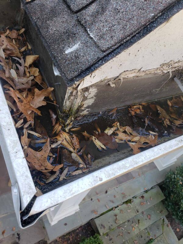 Gutter Corner Leaking : Why Miters Leak & How To Fix