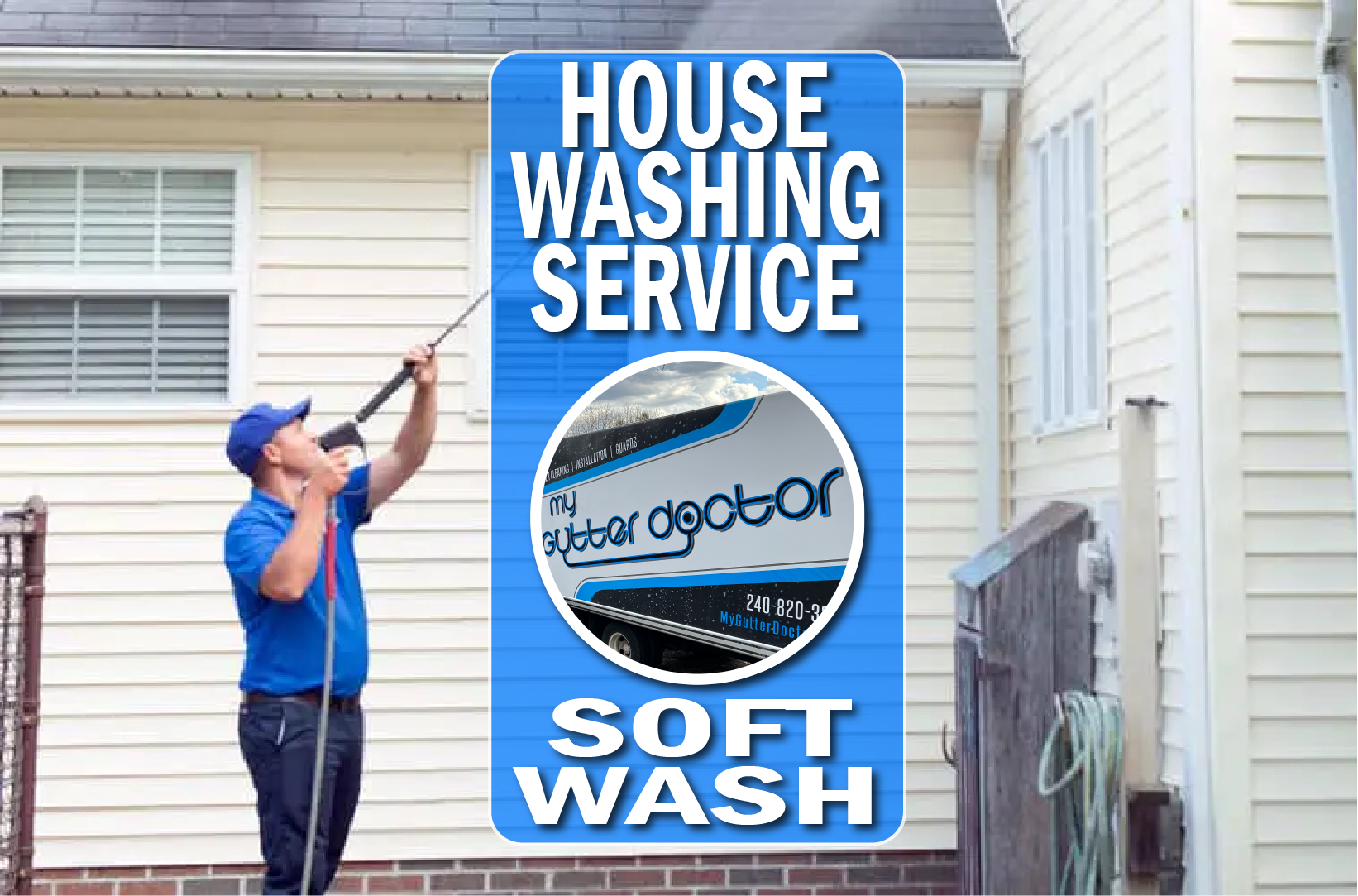 House Washing | Low Pressure Exterior Soft Wash