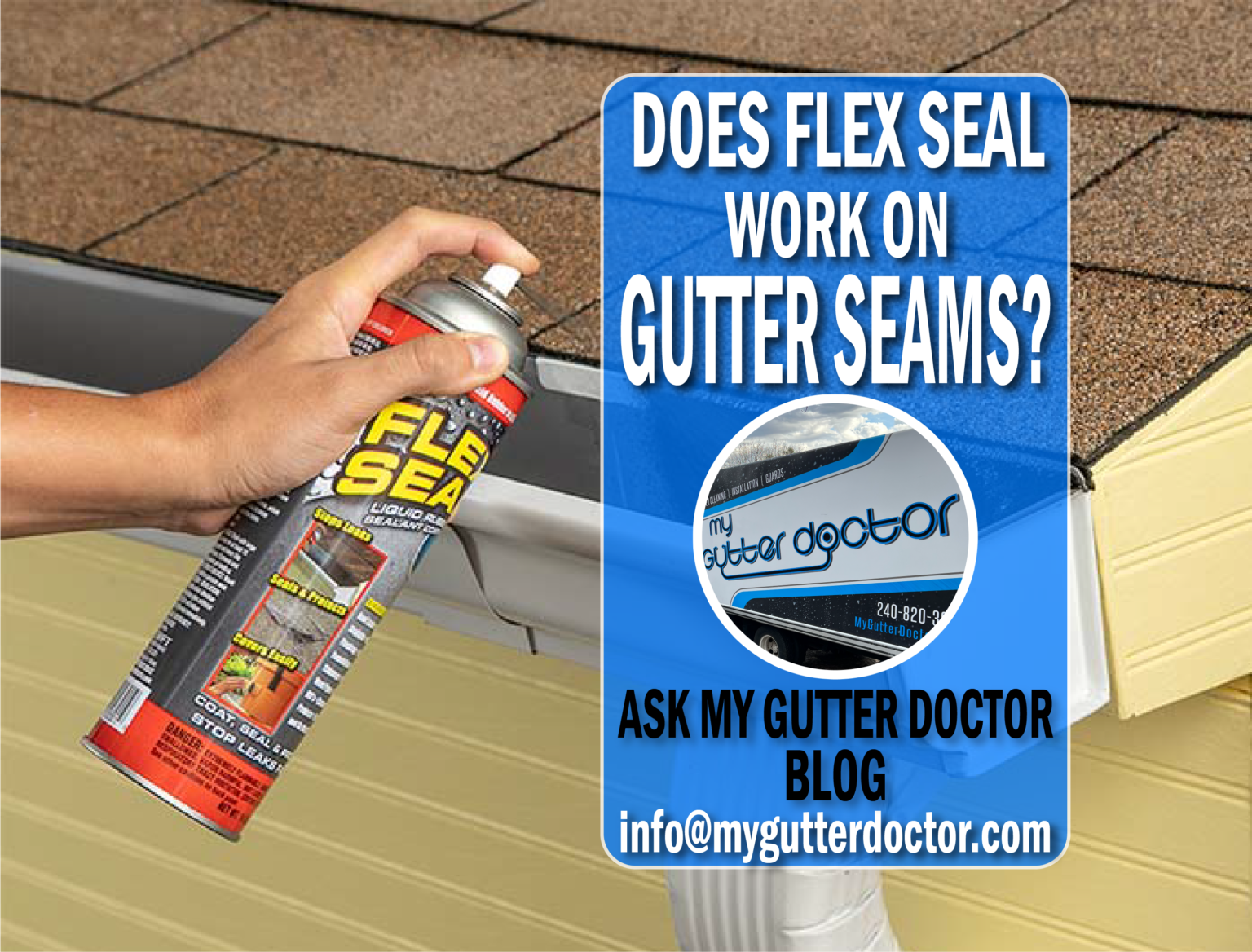 Gutter Corner Leaking : Why Miters Leak & How To Fix