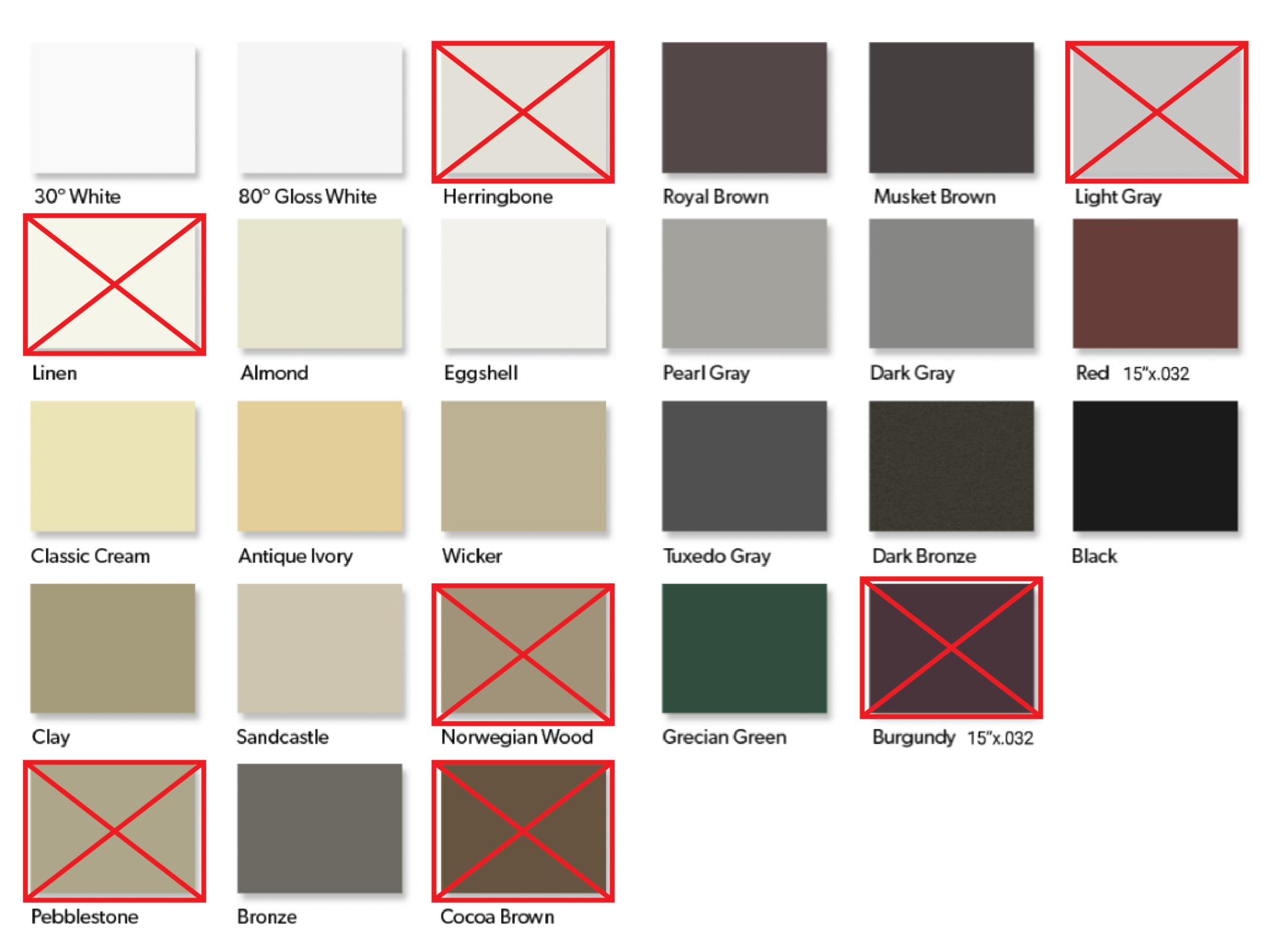 Gutter Color Options - My Gutter Doctor