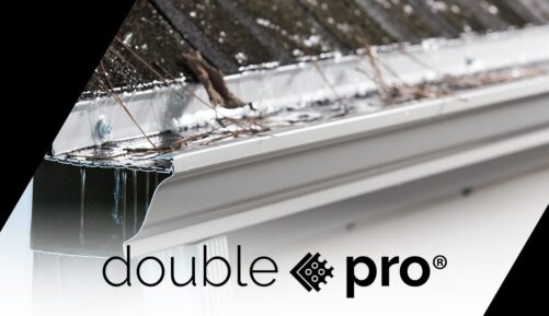 Double-Pro Gutter Guard Systems | Lifetime No-Clog Guarantee